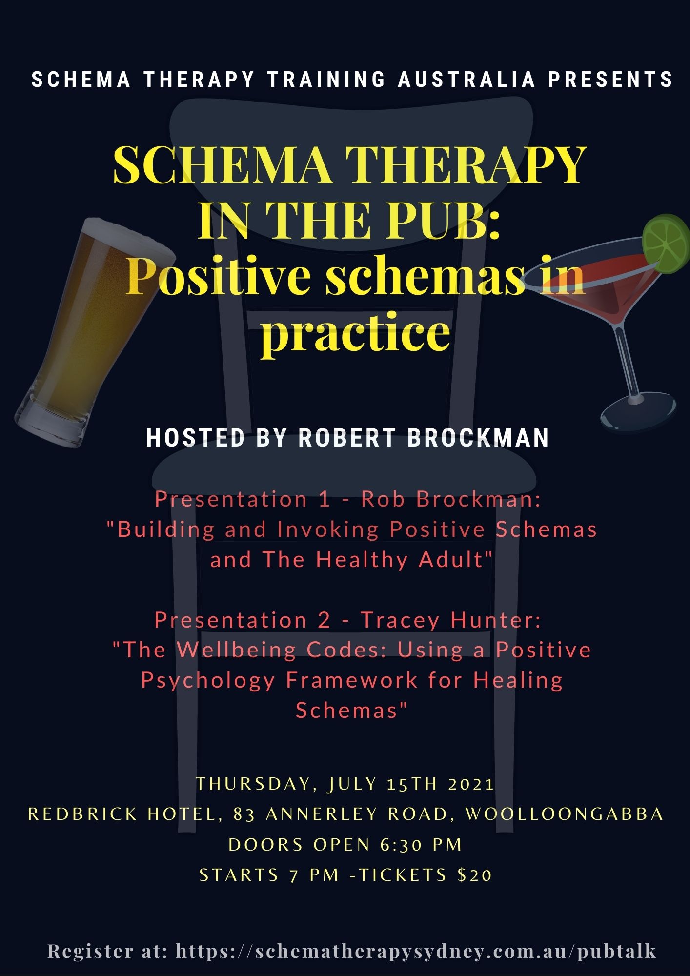 PUBTALK – Schema Therapy Sydney
